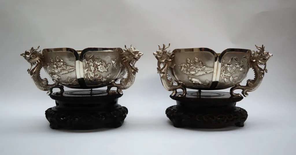 Eastern art meets Western culture in stunning Chinese Silverware ...